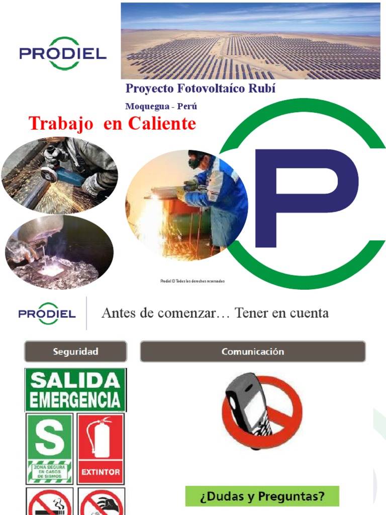 Trabajos en Caliente | PDF
