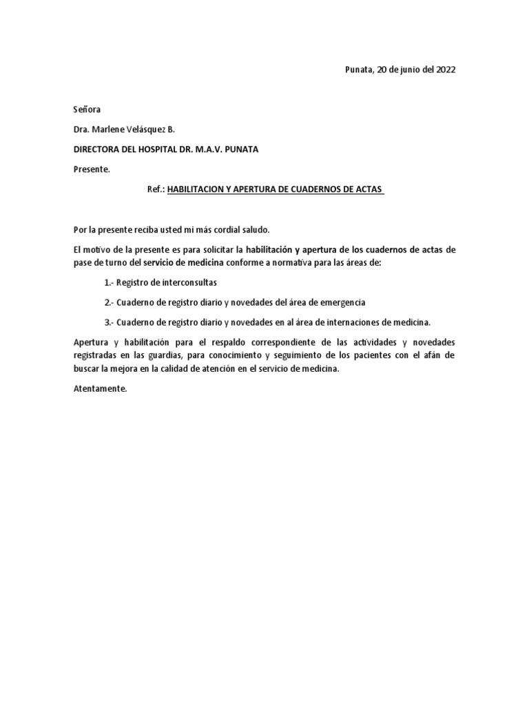 Libros de Actas | PDF