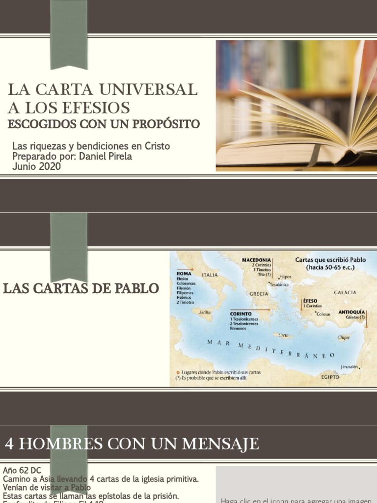La Carta Universal A Los Efesios | PDF | Ciencias sociales | Filosofía
