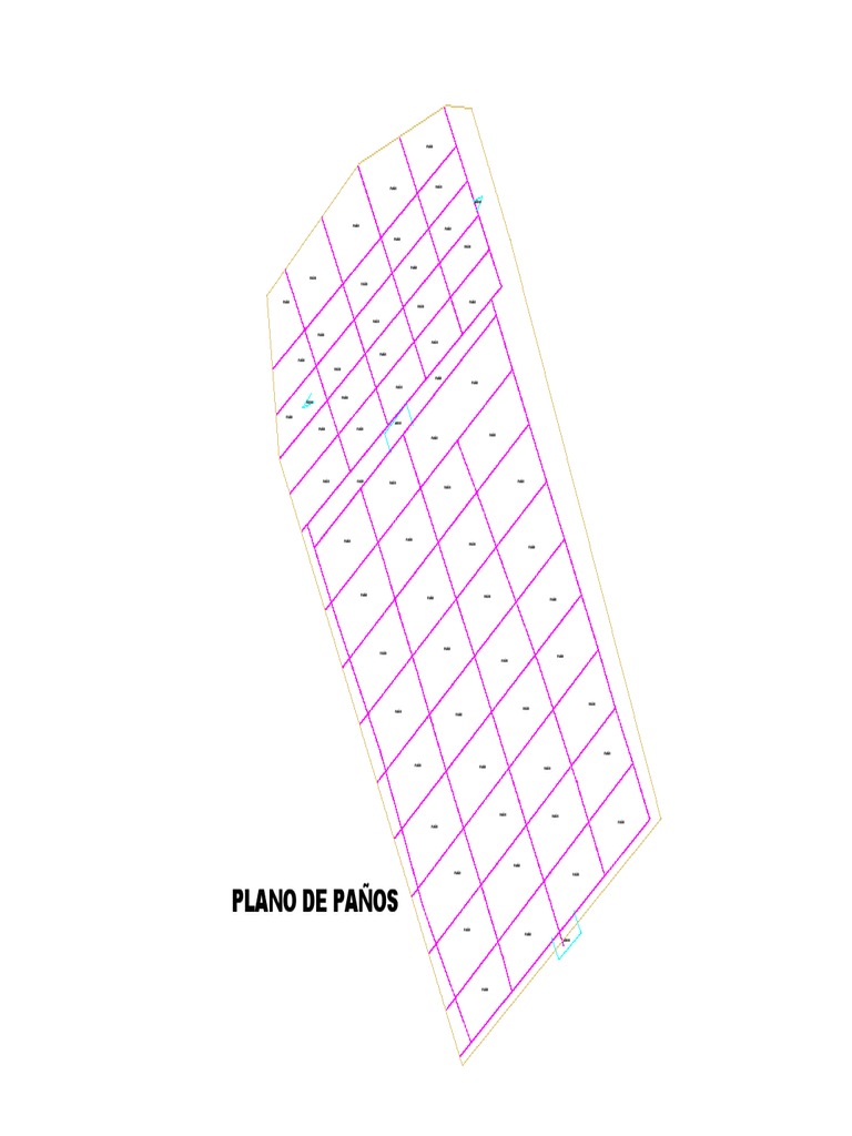 Plano de Paños y Arcos en Carpintería | PDF