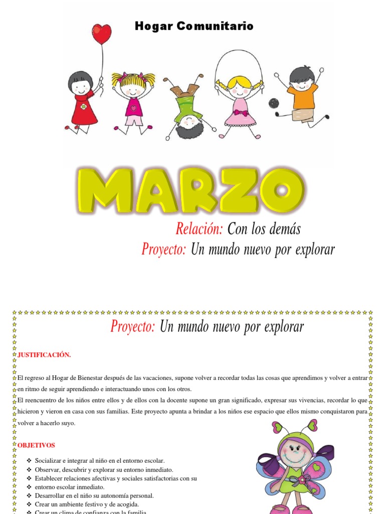 PLANEACIÓN Marzo | PDF