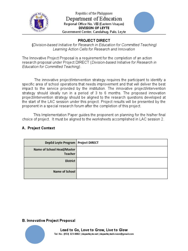 Innovation Template | PDF