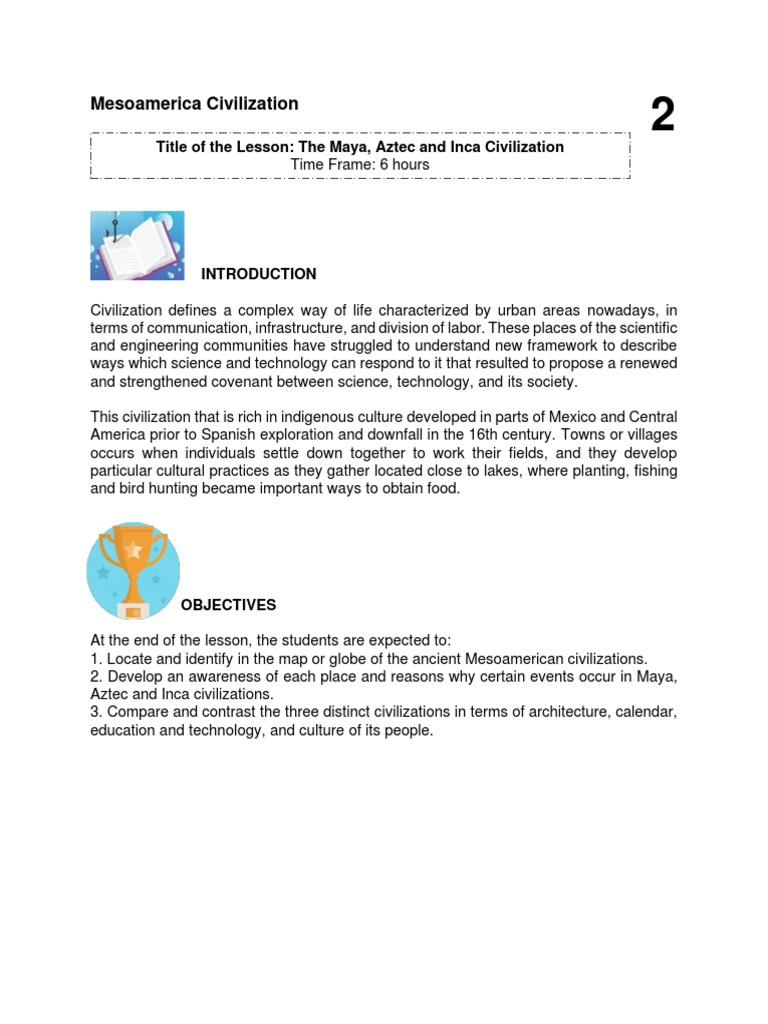 Module 2. Mesoamerica Civilization | PDF