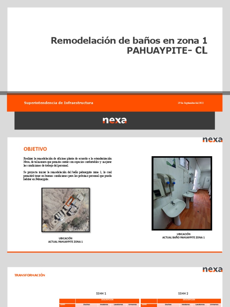 Nexa CL - Baño Pahuaypite Zon1 Rv. 02 | PDF | Tap (Válvula) | Implementos nacionales