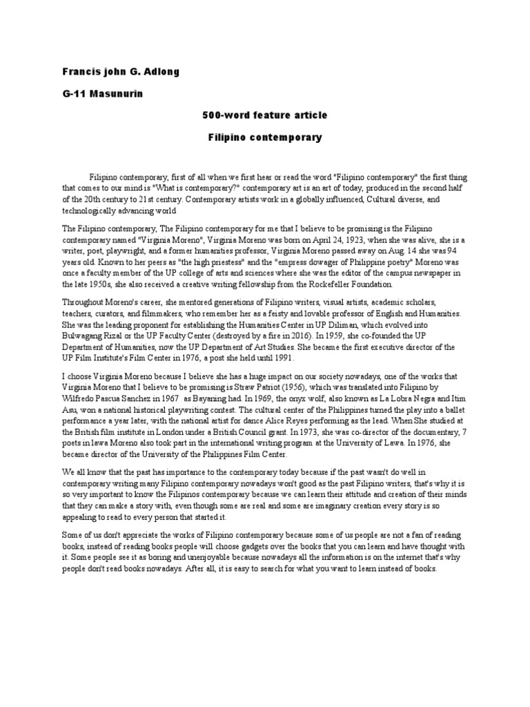 Done Essay 500 Words | PDF