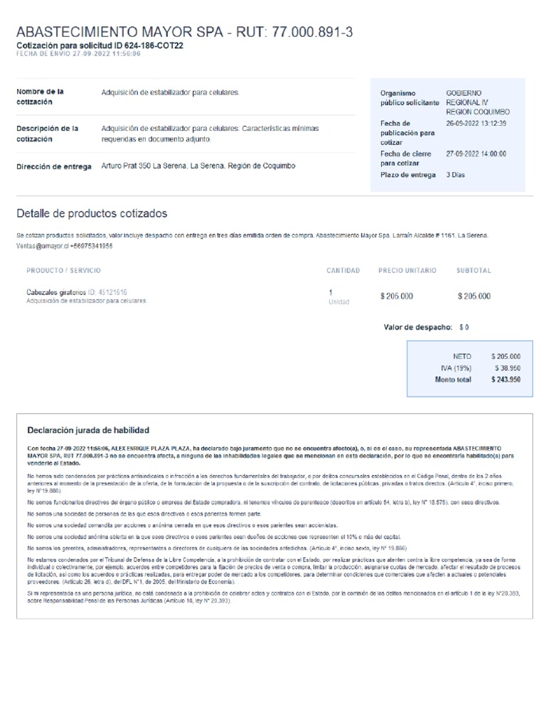Cot 77.000.891-3 | PDF