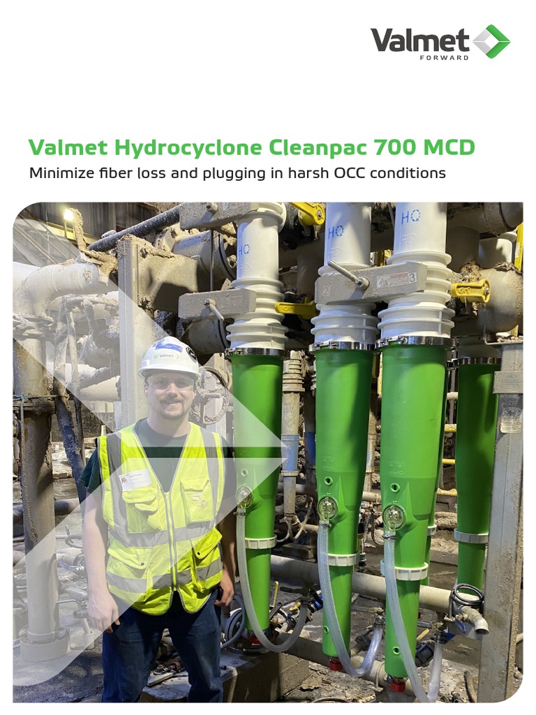 Valmet Hydrocyclone Cleanpac 700 MCD Brochure | PDF | Optical Fiber