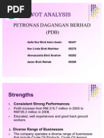 SWOT Analysis of Oil & Gas Company PETRONAS (1) | Petroleum | West ...