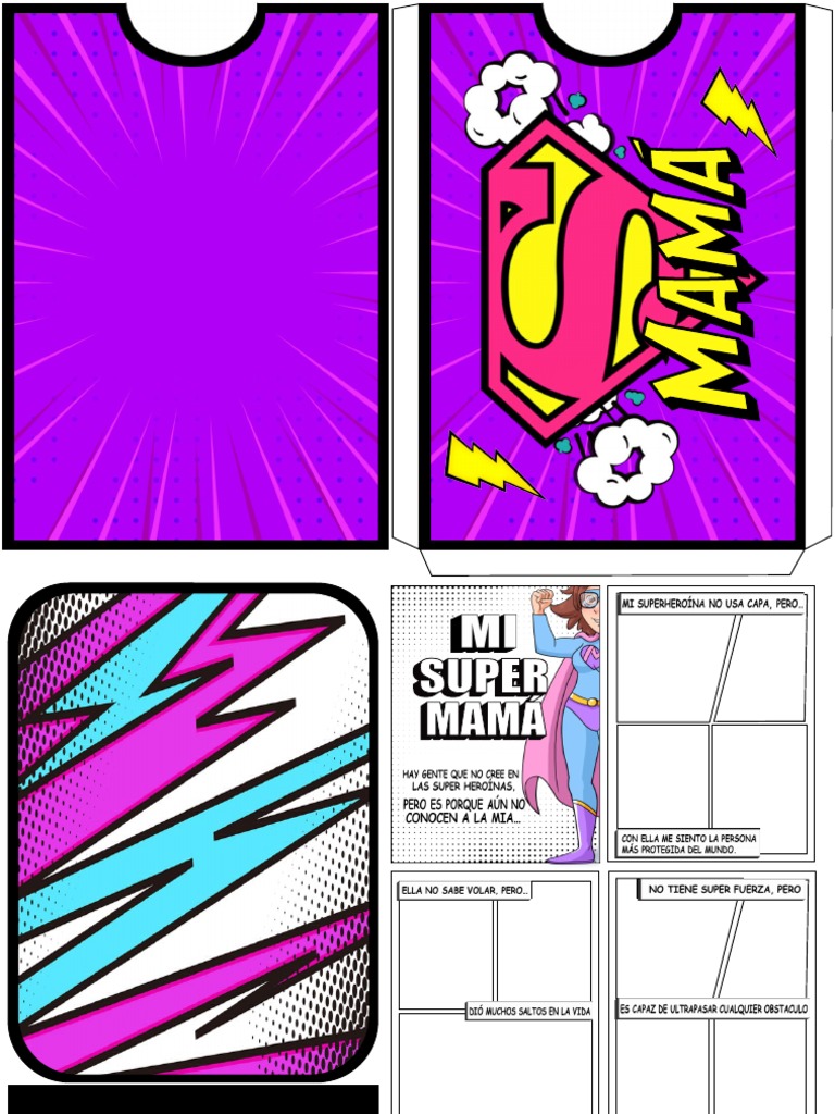 Carta Cascada Mamá Diseñarteparty Pptx Versión 1 Pdf