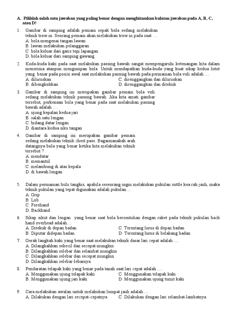 Soal 1 | PDF