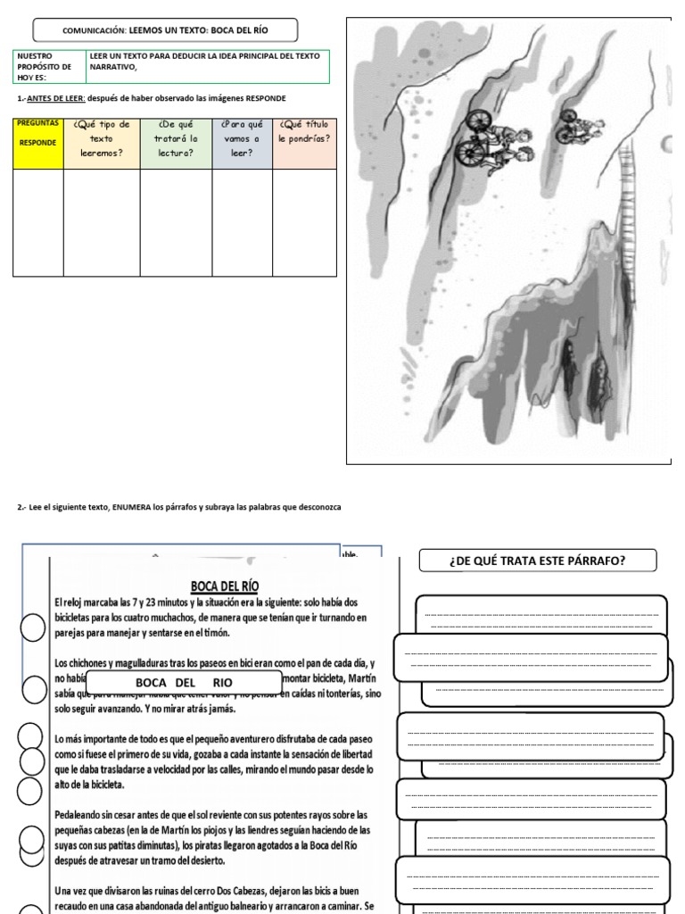 Ficha De Leemos Juntos Pdf Lingüística