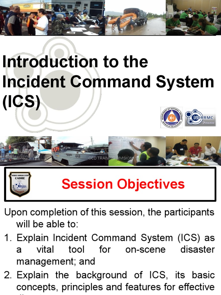 Intro To Ics | PDF | Incident Command System | Safety