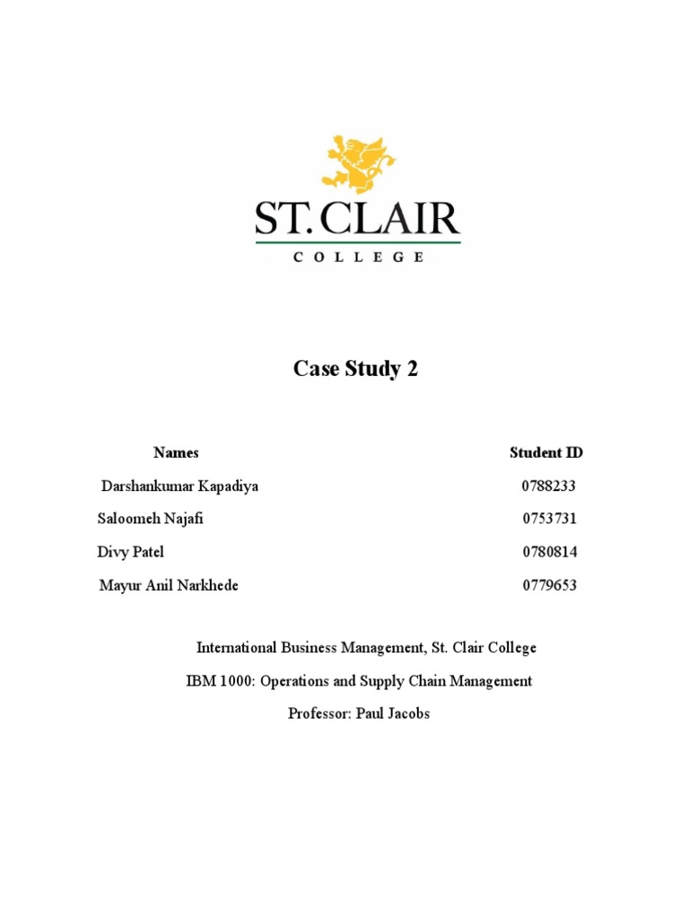 Casw Study 2 - IBM1000 | PDF | Dell | Retail