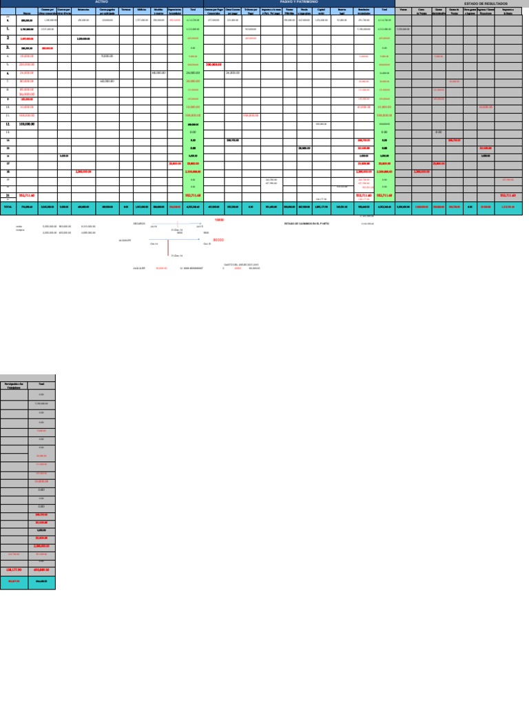 Caso Catzone Estados Financieros RESUELTO | PDF