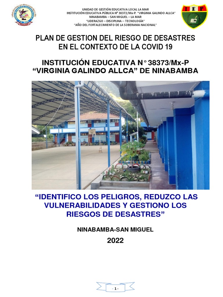 Plan GRD 2022 Nina | PDF | Radiación | Relámpago