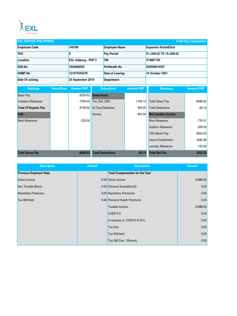 FF Payslip | PDF | Tax Deduction | Gross Income FF Payslip | PDF | Tax Deduction | Gross Income