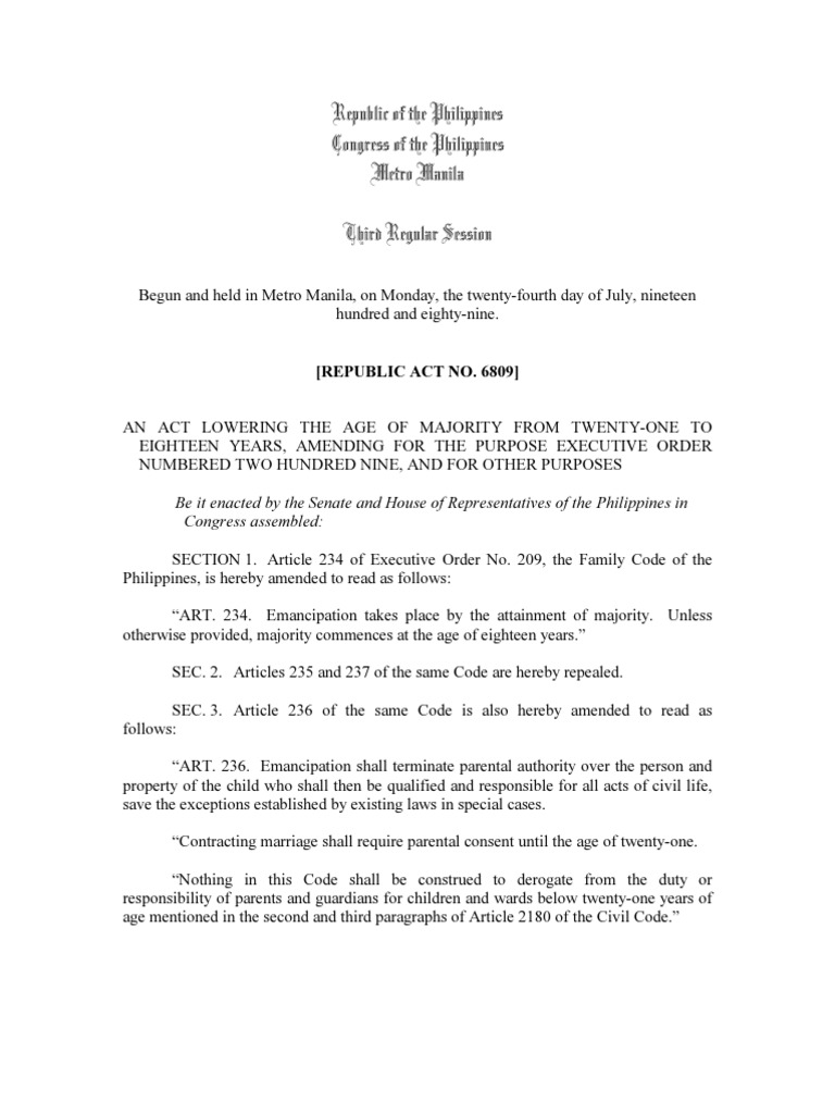 Third Regular Session Overview | PDF