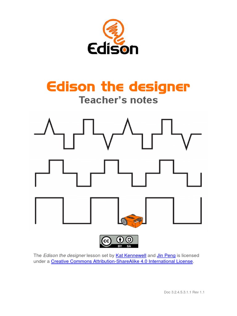 EdScratch and Edison The Designer Teacher | PDF | Control Flow ...