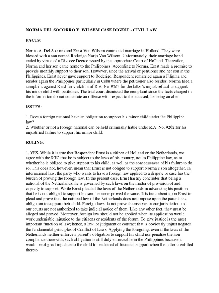 Digest Summary | PDF | Annulment | Tort