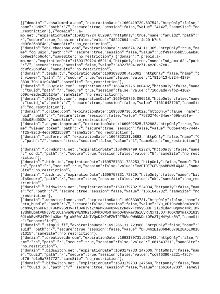 Dolphin Anty Cookies P 4916 | PDF | Http Cookie | Computer Architecture