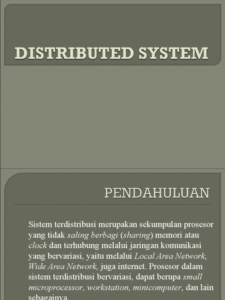 Distributed System | PDF