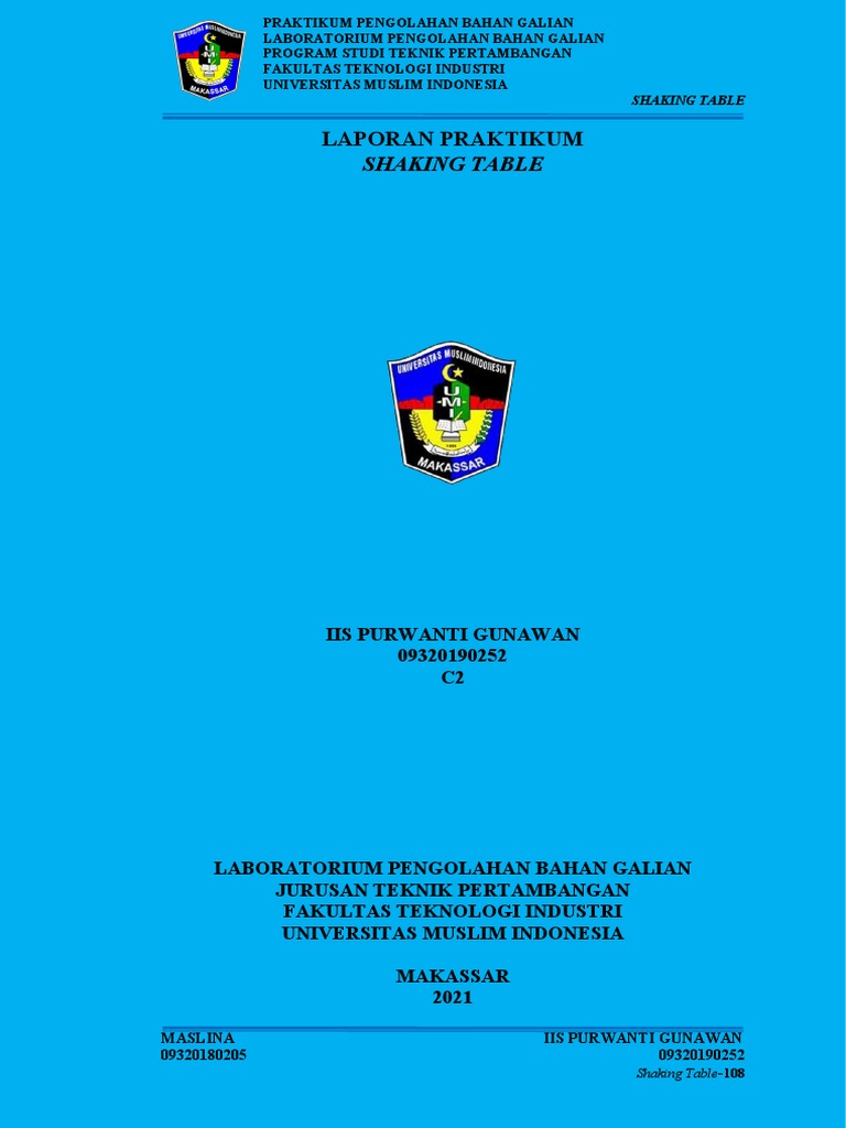 Laporan MA 6 Iis Purwanti Gunawan 0252 PBG | PDF