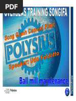 Ball Mill Manual F | PDF | Mill (Grinding) | Mechanical Engineering