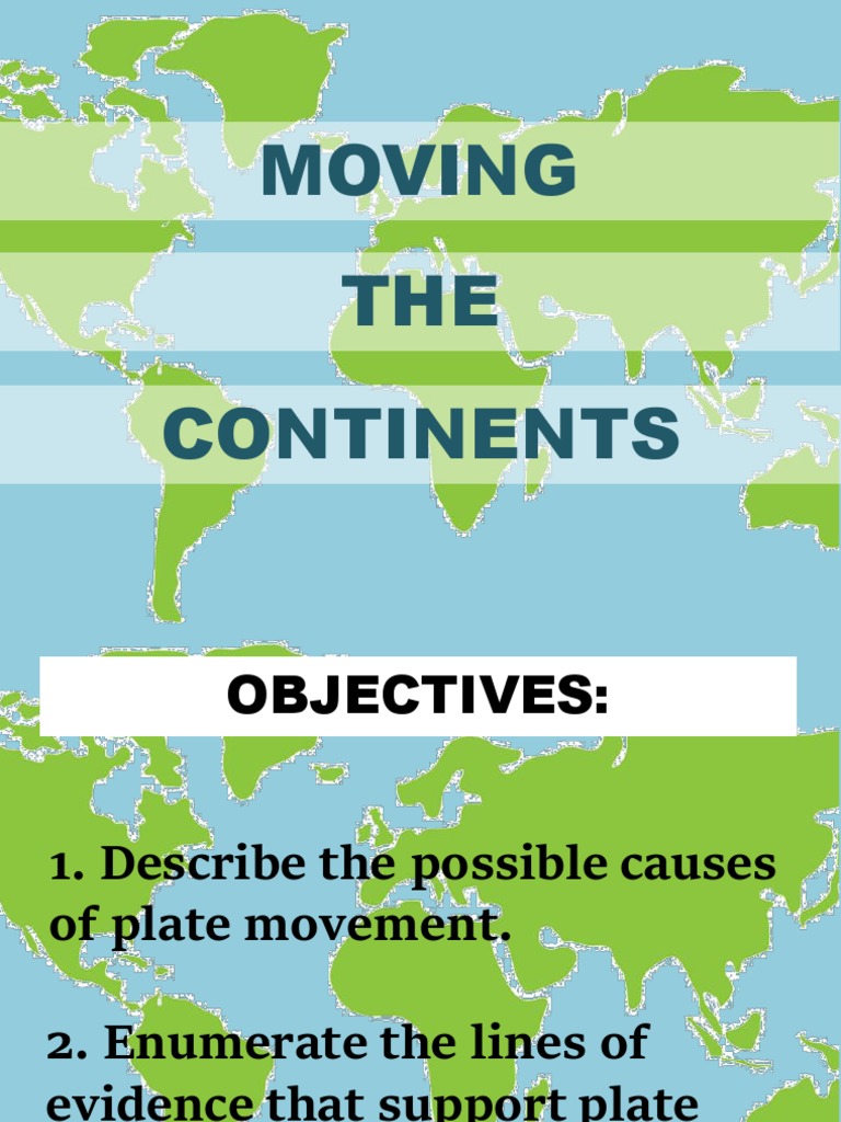 Moving The Continents | PDF | Plate Tectonics | Earth Sciences