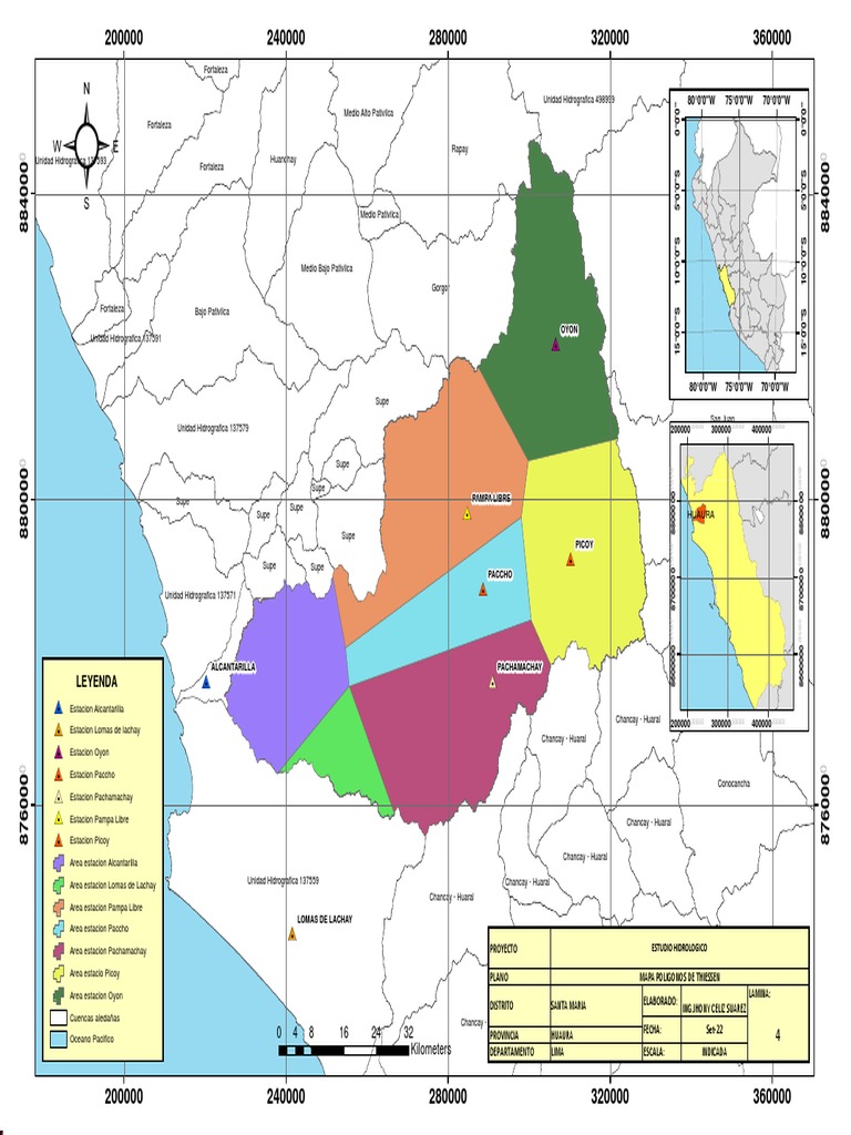 MAPA POLIGONOS - MXD | PDF