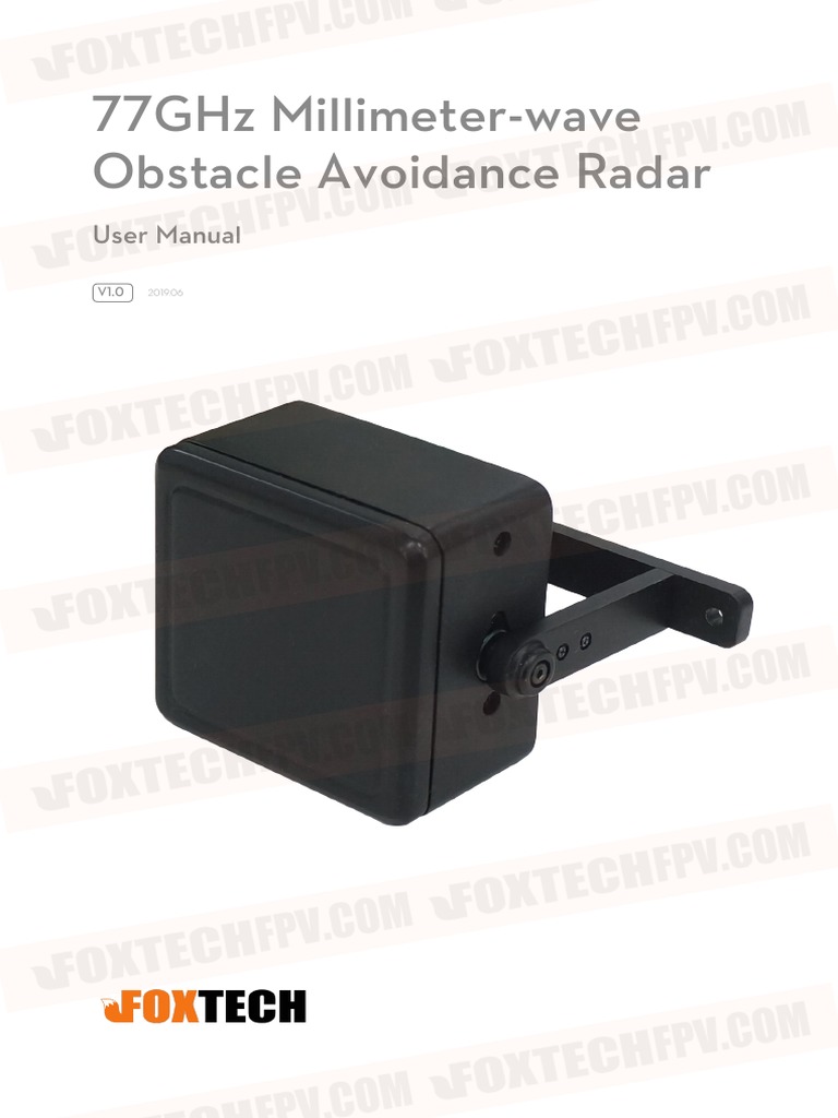 77G Radar Manual en 0606 | PDF | Radar | Interface (Computing)