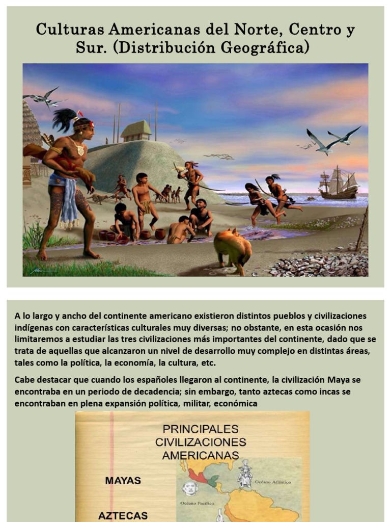 Culturas Americanas Del Norte, Centro y Sur | PDF | Imperio Inca ...