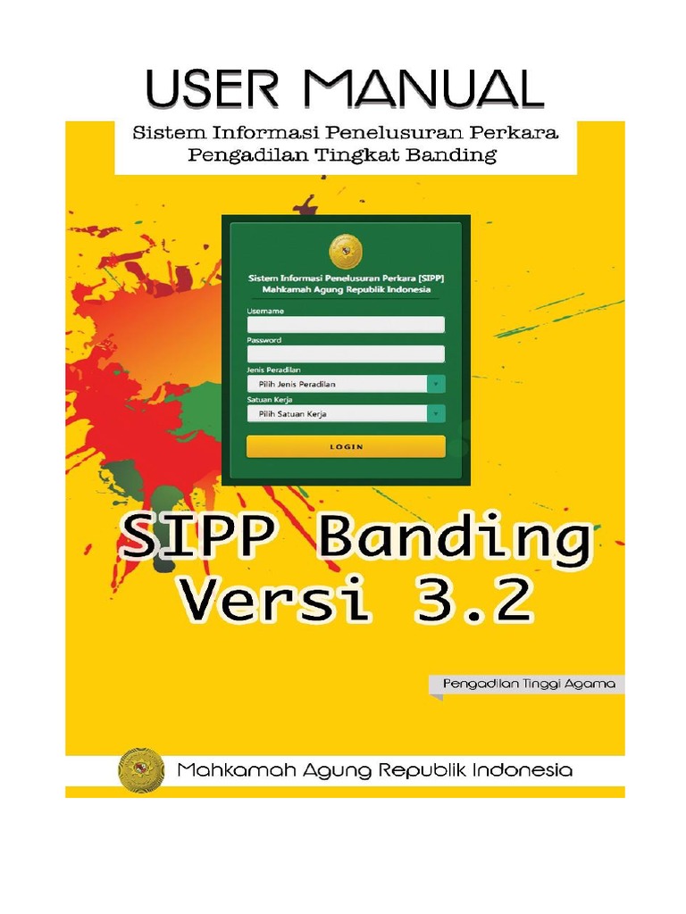 Manual Pengguna (User Manual) Aplikasi Perangkat Lunak Sistem Informasi ...