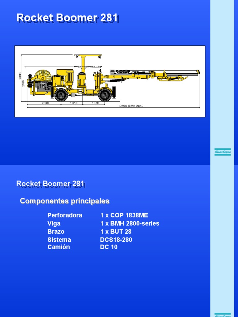 Rocket Boomer 281 | PDF | Bomba | Eje