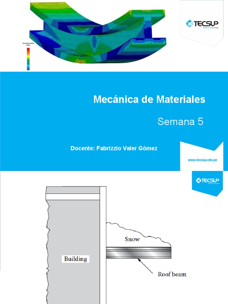 Semana 05 | PDF | Viga (Estructura) | Doblar