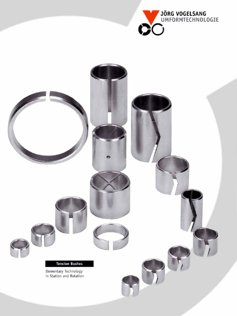 Jorg - Vogelsang - Tension - Bushings - Us DIN 1498 | PDF