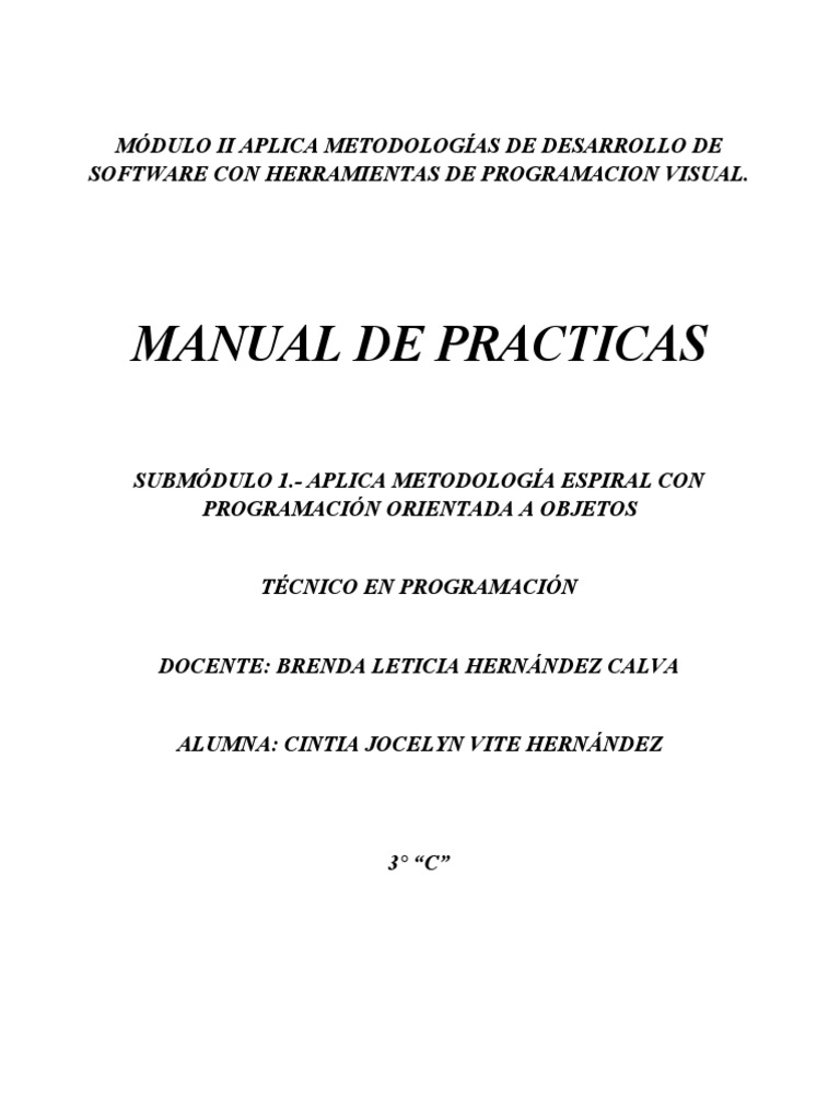 Practicas Visual Studio 2012 | PDF | Informática