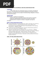 Special Education vs. Inclusive vs. Mainstreaming | PDF | Inclusion ...
