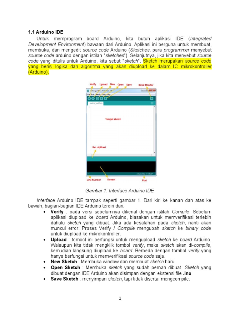 Modul Pertemuan 2 - 2 - Pemrograman Arduino | PDF