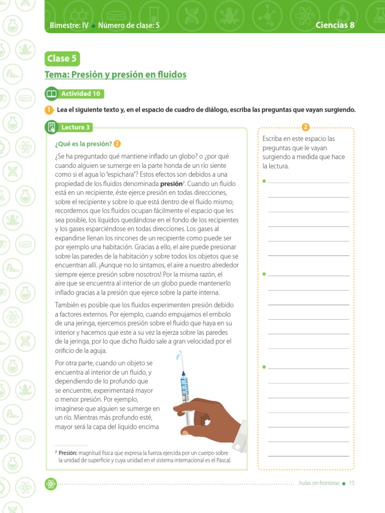 Taller Presion Pdf Presión Cantidad