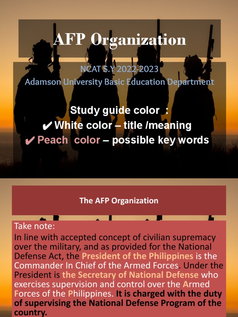 AFP Organization | PDF | History