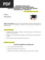 Secuencia Didáctica: Signos de Puntuación | PDF | Puntuación | Gramática