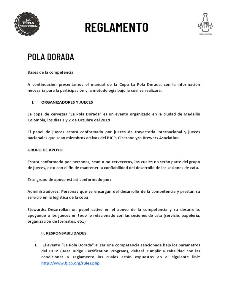 Reglamento. Final | PDF