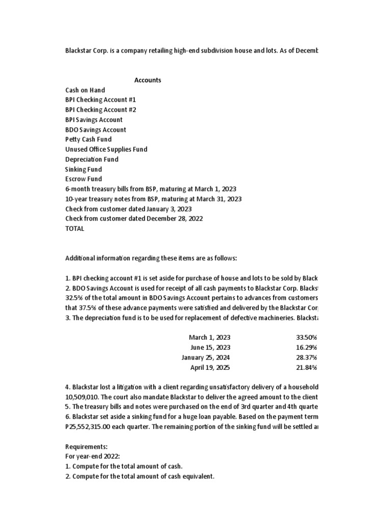 Sample Prob 2 IA1 | PDF | Banks | Cheque