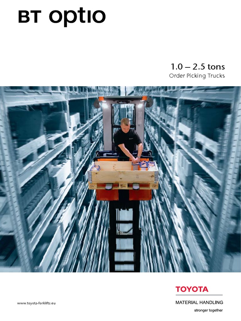 BT Optio Brochure | PDF | Elevator | Truck