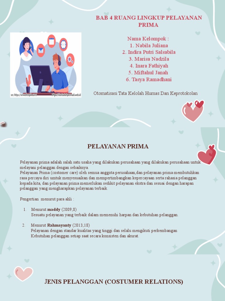 Humas Bab 4 Pelayanan Prima 11 Otp1 | PDF | Karier & Perkembangan | Pengembangan Diri