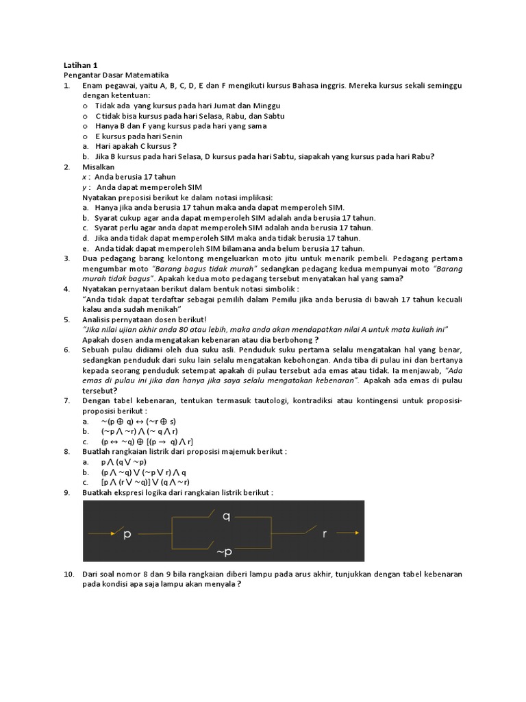 Latihan 1 - PDM | PDF | Seni & Disiplin Bahasa | Kajian Bahasa Asing