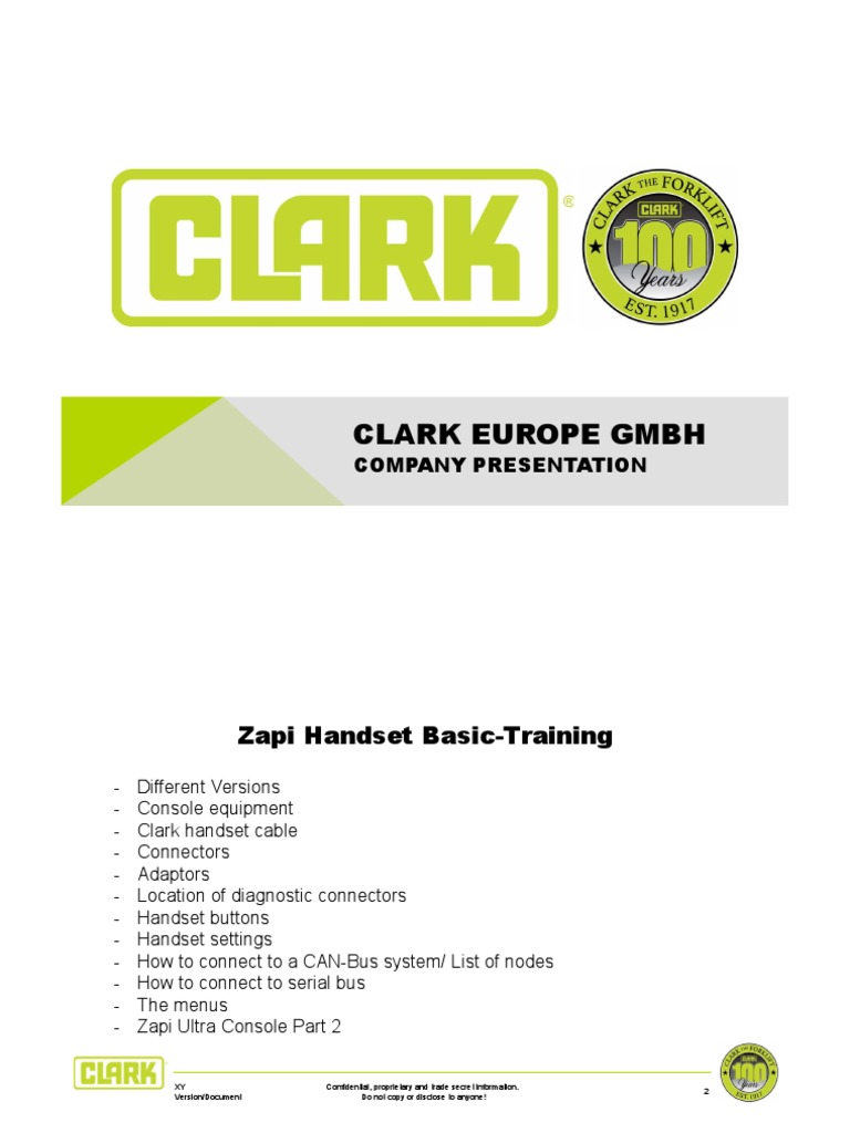 Zapi Smart Handset Training EN Printout | PDF