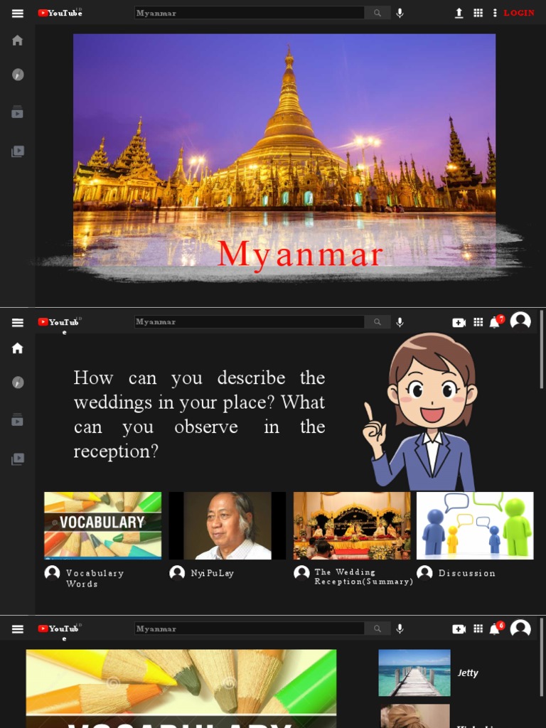 Summary of Nyi Pu Lay's Wedding Reception | PDF | Wedding | Fashion ...