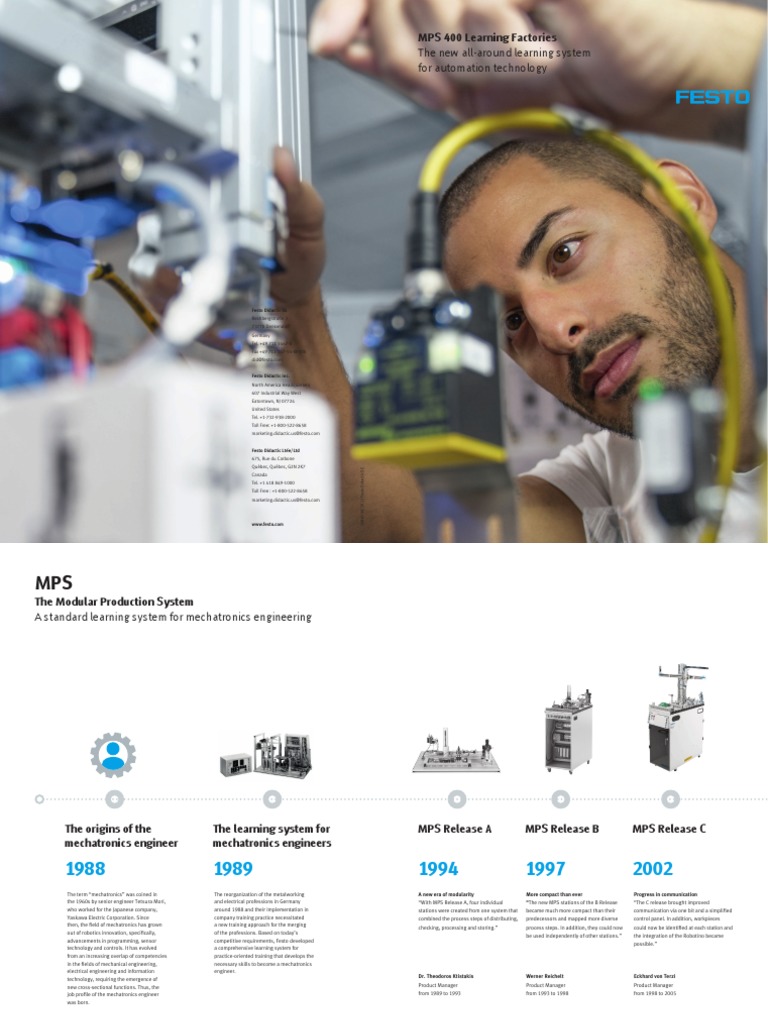 Brochure - MPS 400 | PDF | Programmable Logic Controller | Artificial Intelligence