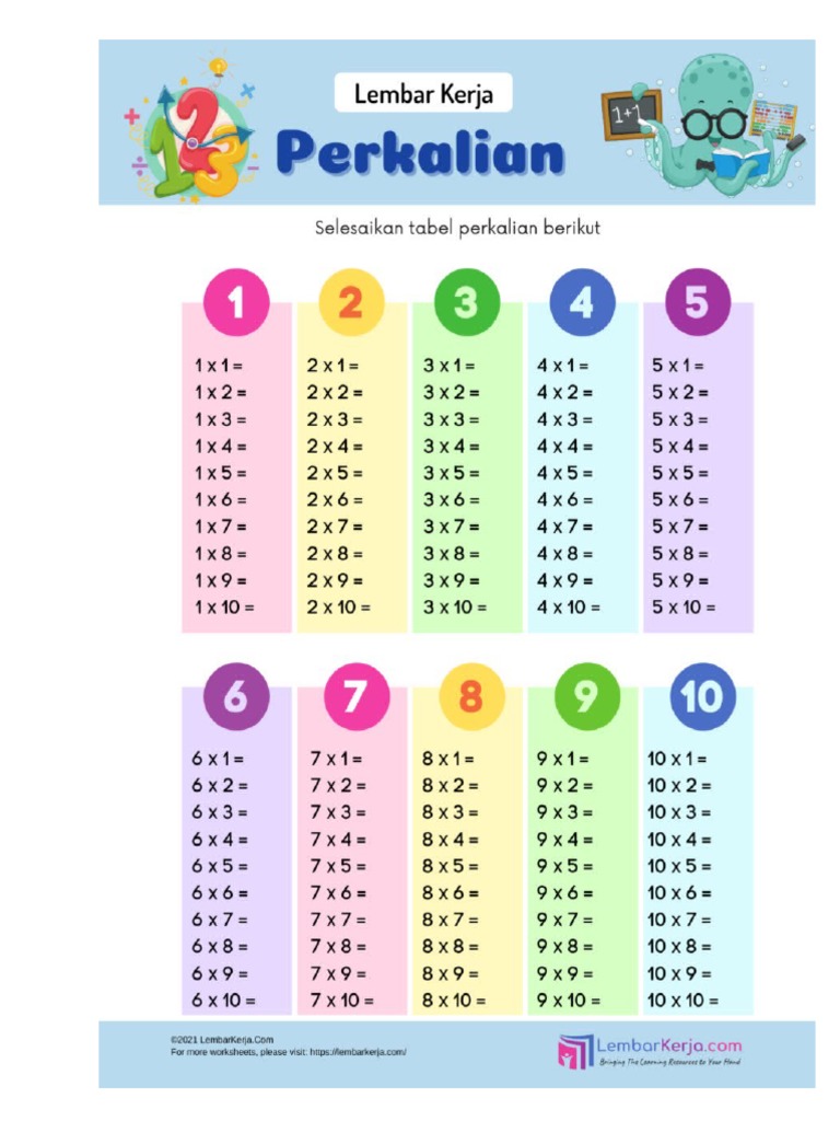 Perkalian | PDF